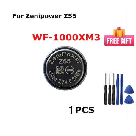 100% Original New Z55 ZeniPower replaces VARTA 1254 A3 wf-1000xm3 1000X ...