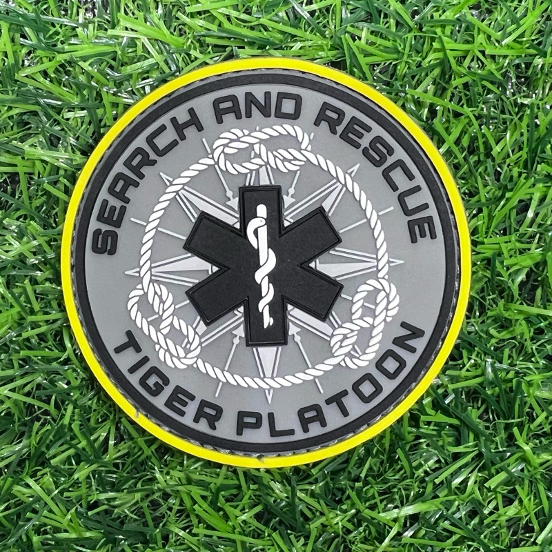 TACTICAL RUBBER PATCH ( SAREX TIGER ) WITH VELCRO | Shopee Malaysia