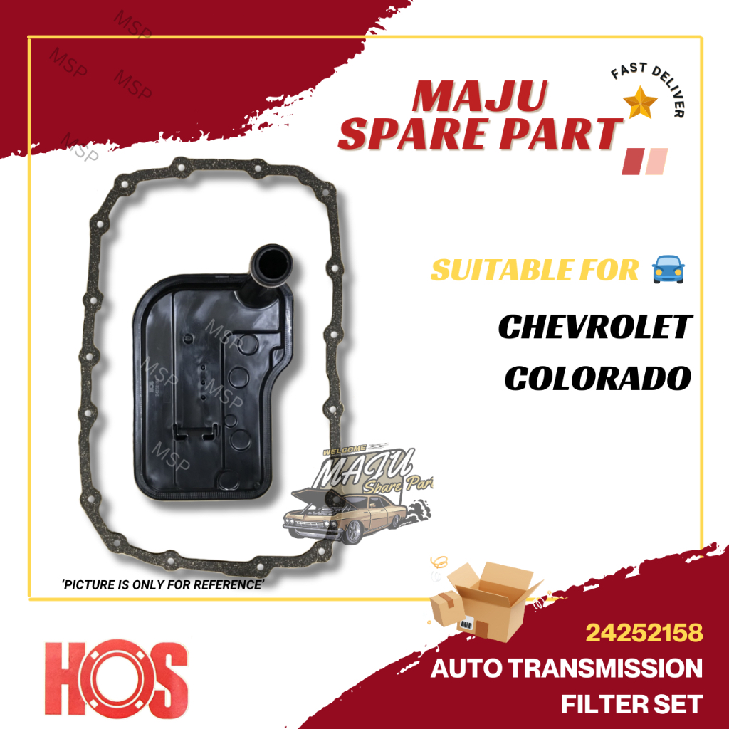MSP CHEVROLET COLORADO AUTO TRANSMISSION FILTER SET / AUTO GEAR BOX ...