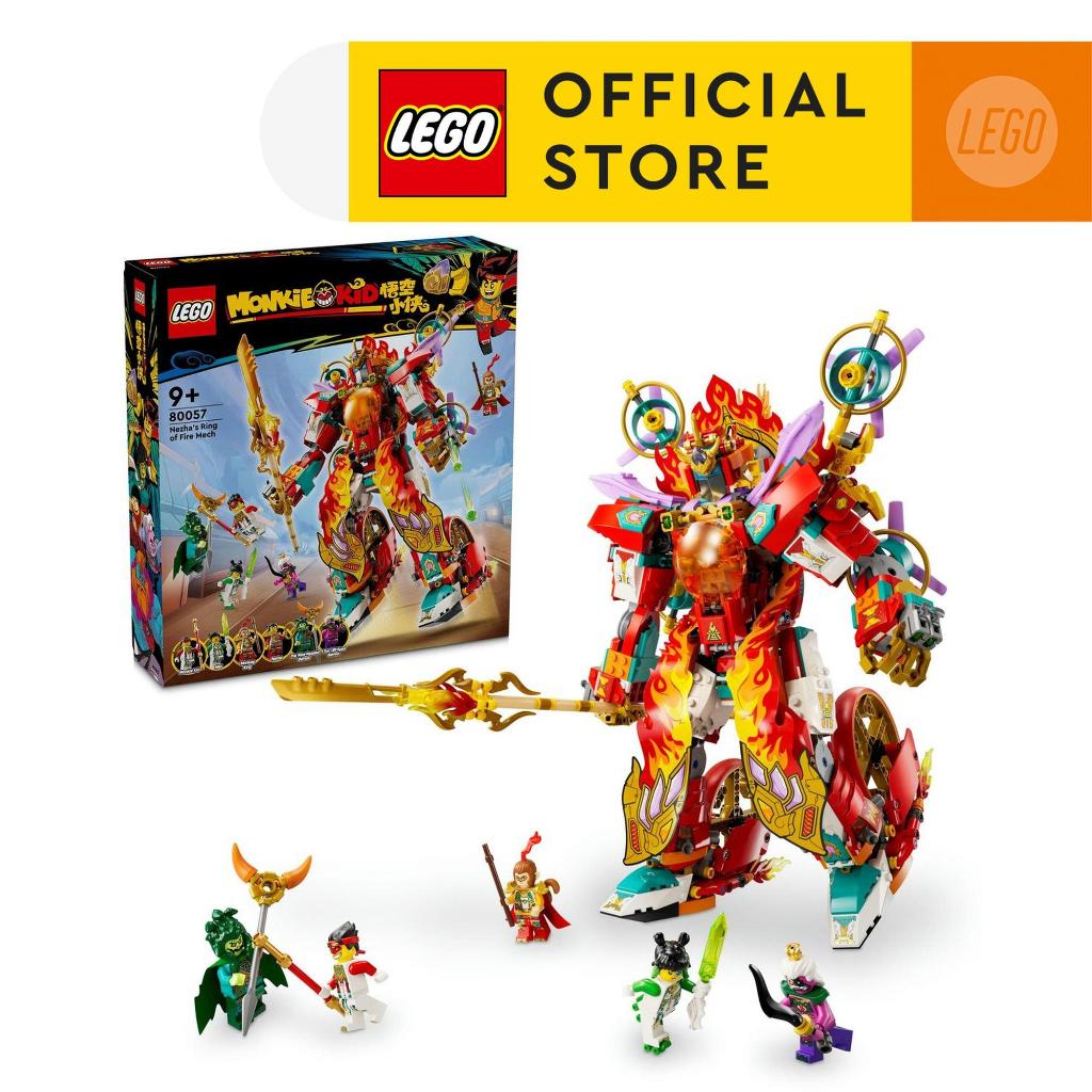 LEGO Monkie Kid 80057 Nezha's Ring of Fire Mech (1163 Pieces) | Shopee ...