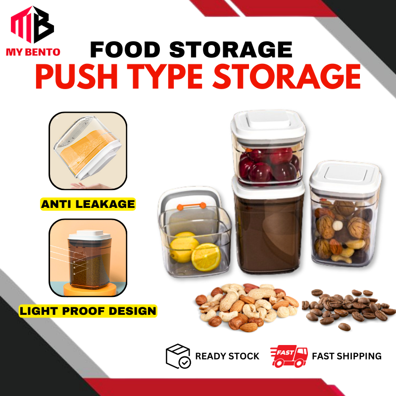 【MY BENTO】Food Storage Container Airtight Milk Powder Jar BPA Free ...