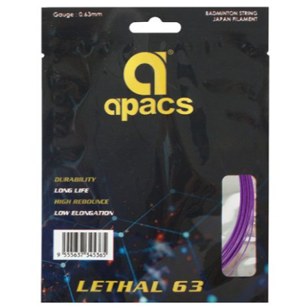 APACS LETHAL 63 BADMINTON RACKET STRING | Shopee Malaysia