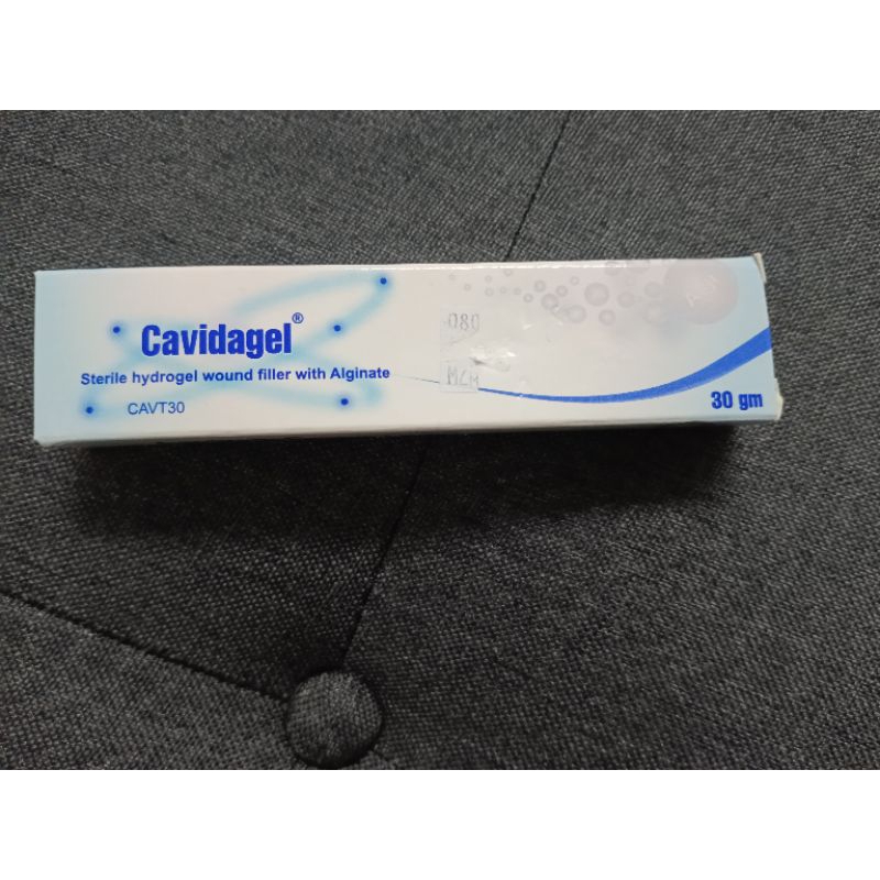 CAVIDAGEL STERILE HYDROGEL WOUND FILLER WITH ALGINATE 30GM | Shopee ...