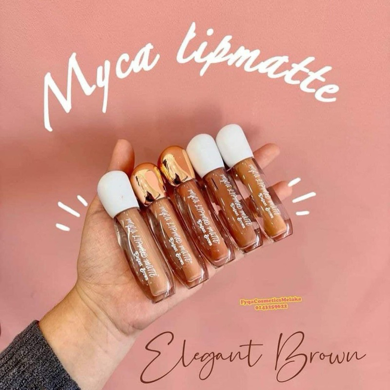 MYCA LIPMUD MATTE ELEGANT BROWN EDITION | Shopee Malaysia