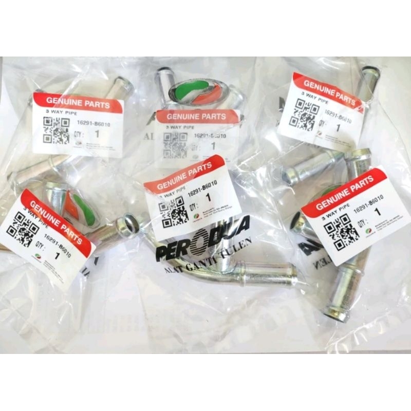 16291-B6010 ORIGINAL PERODUA AXIA WATER PUMP PIPE 3 WAY PIPE | Shopee ...