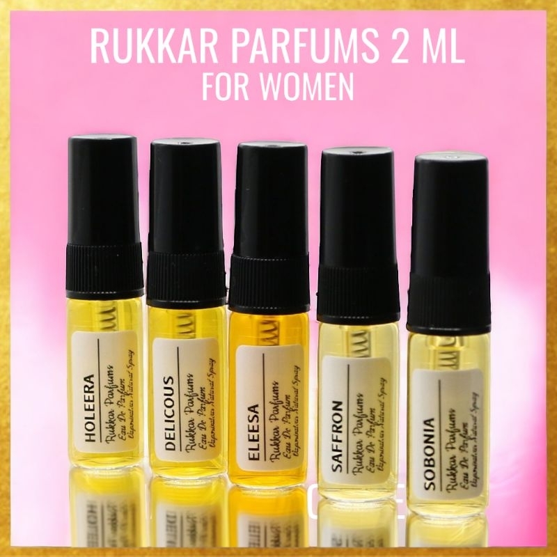 Rukkar Vial Perfume For Women 2 Ml Shopee Malaysia