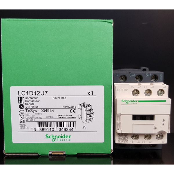 【Ready Stock】ORIGINAL SCHNEIDER / TELEMECANIQUE LC1-D12** 3Pole TeSys D ...