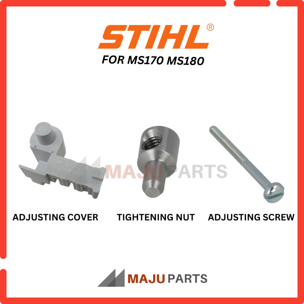 Original STIHL Adjusting Screw / Adjusting Cover / Tightening Nut ...