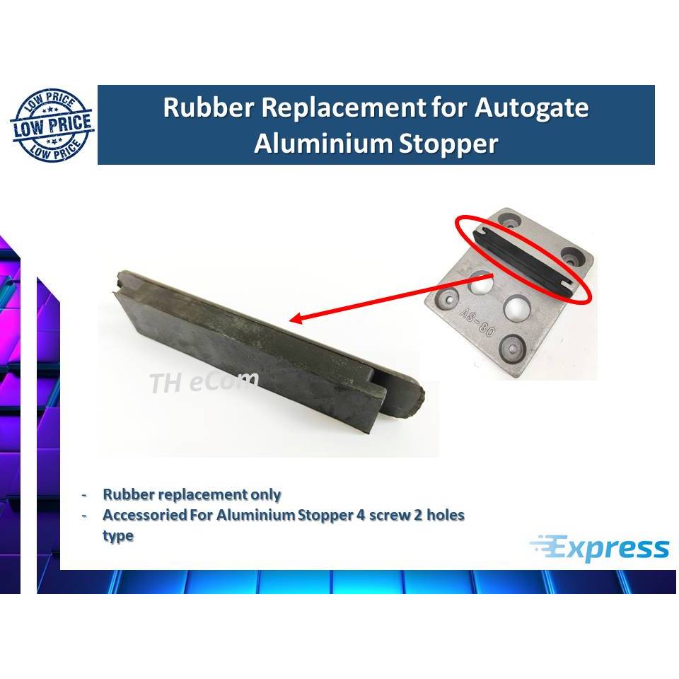Replacement Accessories Rubber for Autogate Aluminium Stopper - use for ...