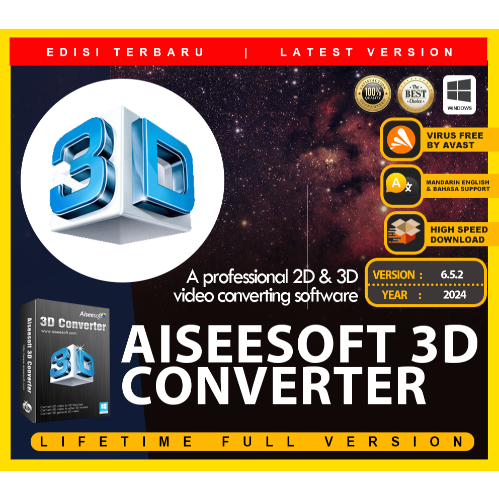 💻 AISEESOFT 3D CONVERTER 💻 Windows | Full Version | Lifetime License ...