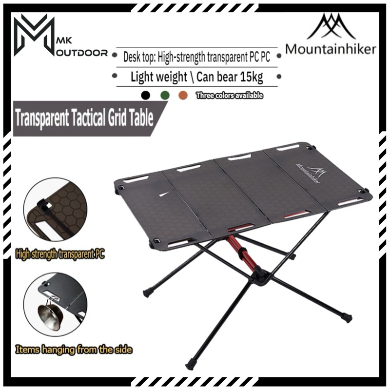 Mounthiker Outdoor camping aluminum alloy table light folding ...