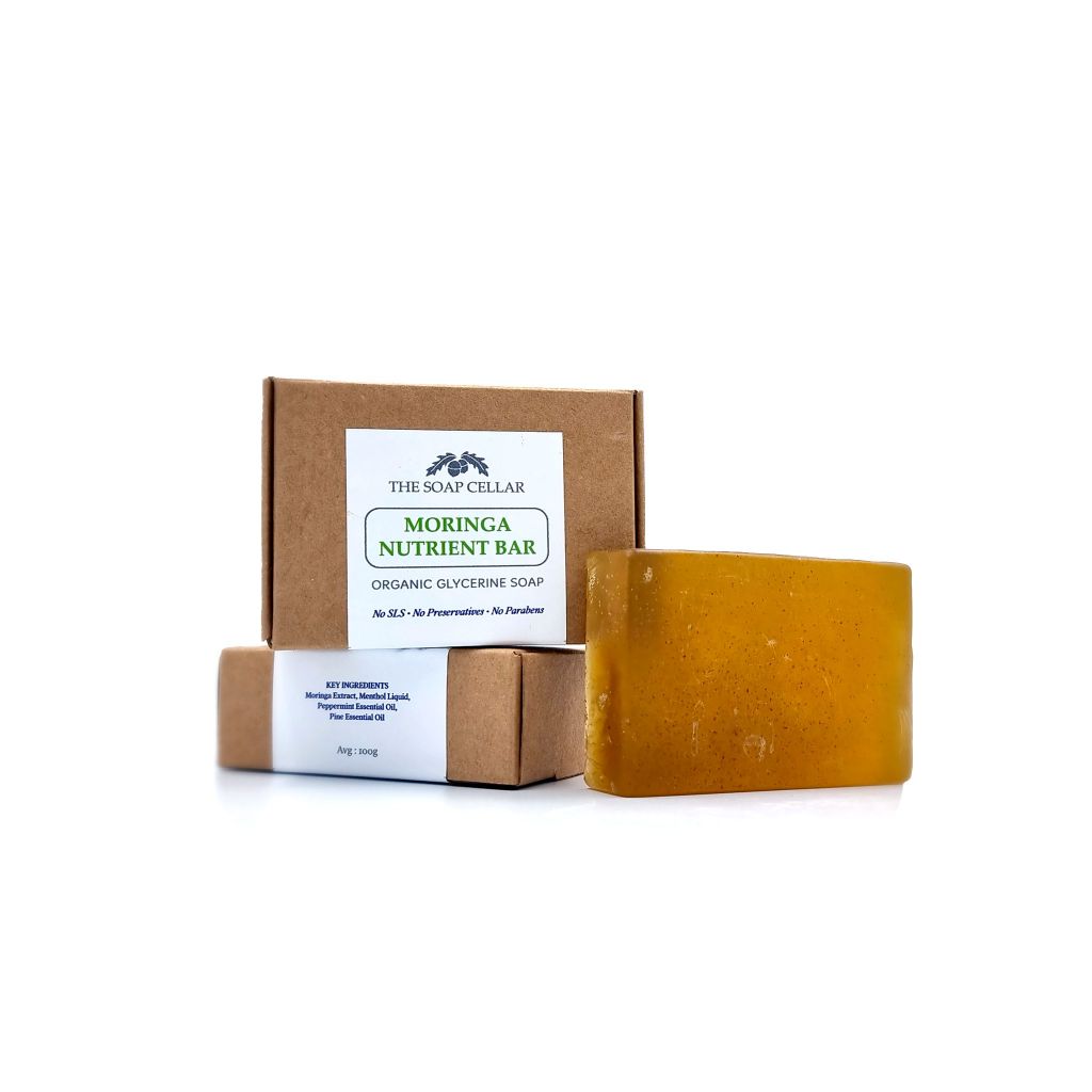 ORGANIC MORINGA NUTRIENT HANDMADE SOAP BAR - THE SOAP CELLAR | Shopee ...