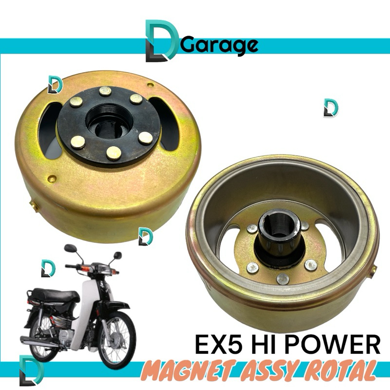 HONDA EX5 HI POWER GN5 MAGNET ASSY ROTAY ASSY FLY WHEEL | Shopee Malaysia