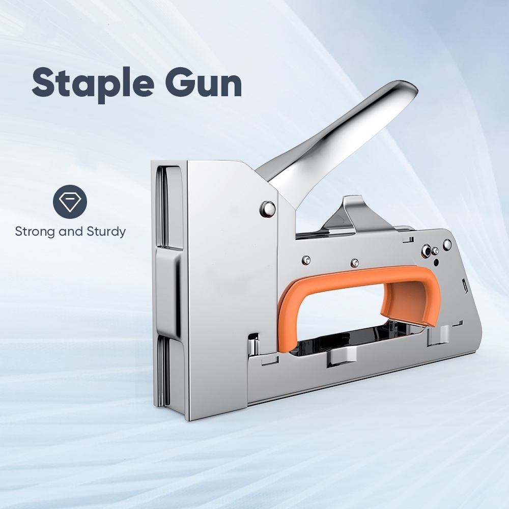 Staple Gun Tacker Heavy Duty Stapler Nail Gun Heavy Duty Staple Gun ...