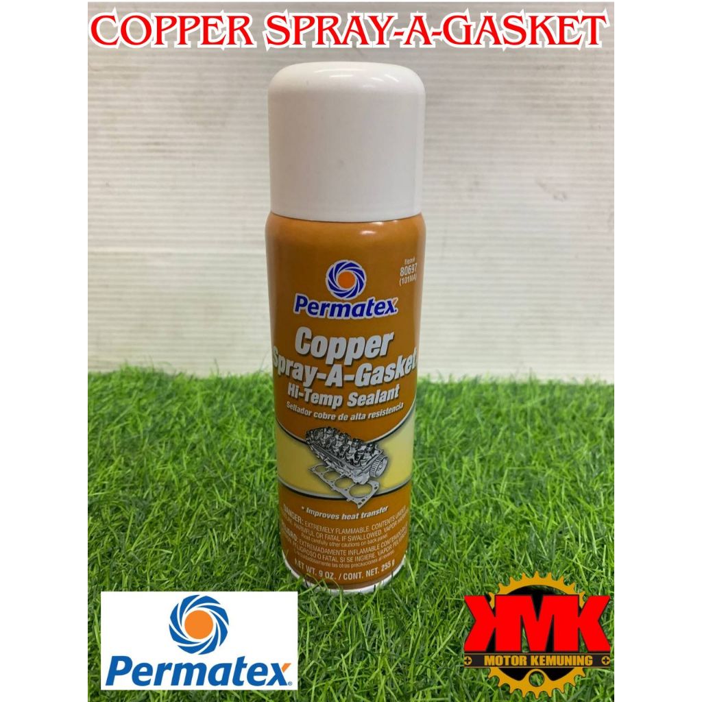 Permatex Copper Spray-A-Gasket Hi-Temp Sealant 255g | Shopee Malaysia