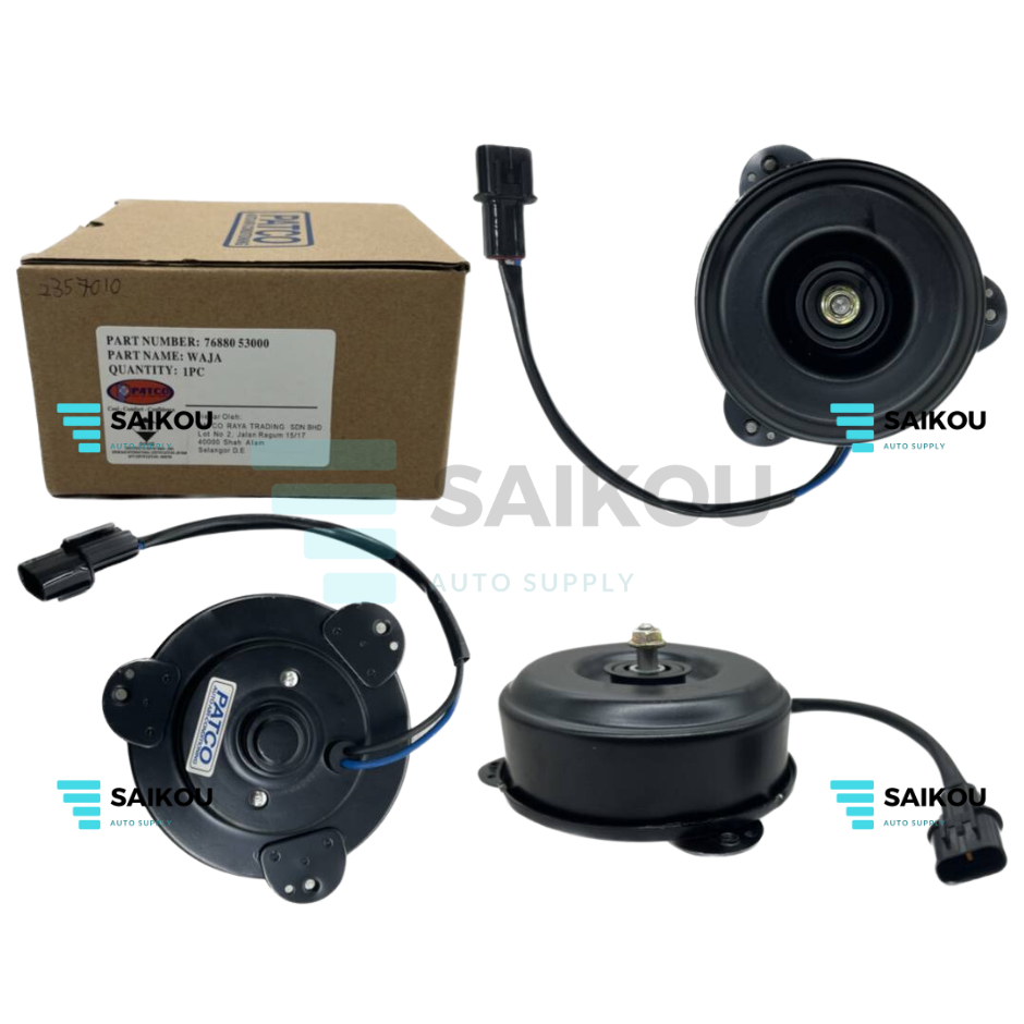 (ORIGINAL PATCO) CONDENSER AIR COND FAN MOTOR PROTON WAJA / PERSONA ...