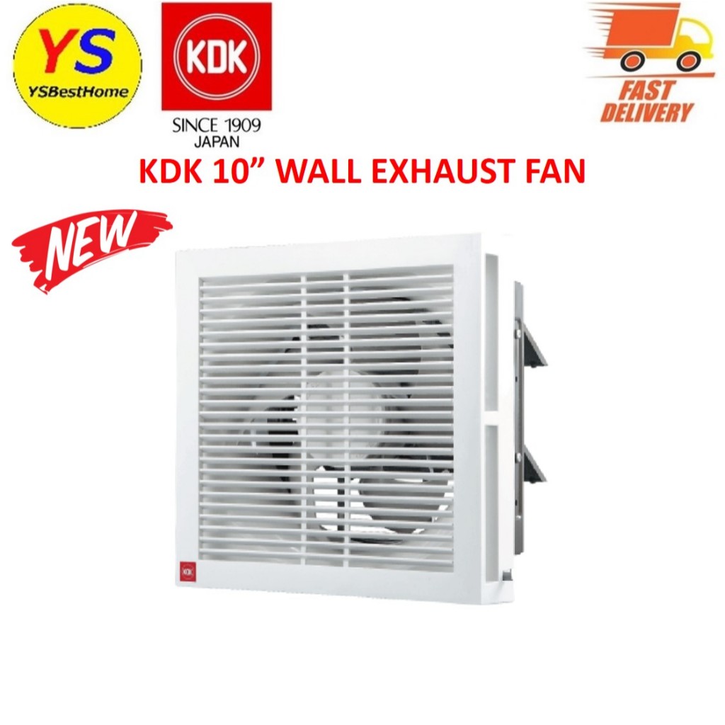 KDK 25ALA 10" Wall Mounted Ventilation Fan / KDK RAKU RAKU Exhaust Fan ...