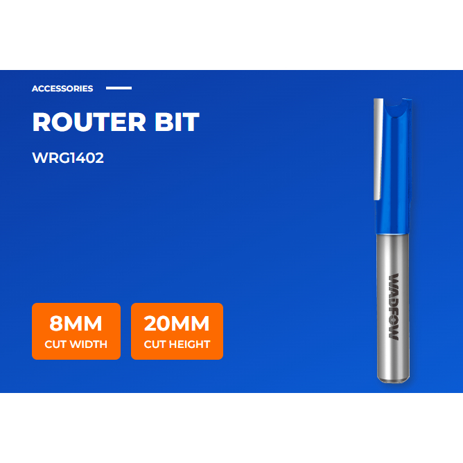 WRG1402 'WADFOW' STRAIGHT ROUTER BIT 6 x 8MM | Shopee Malaysia