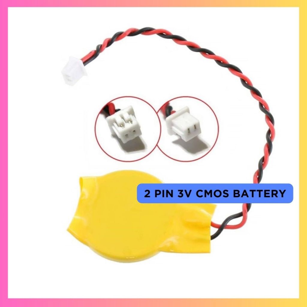 LAPTOP MOTHERBOARD MAINBOARD BIOS CMOS BATTERY 2 3 PIN(2P 3P) 3V CR2032 ...