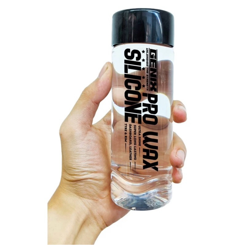 PRO WAX GENIX SILICONE 3IN1 300ml for Dashboard,tyre and leather (FREE ...