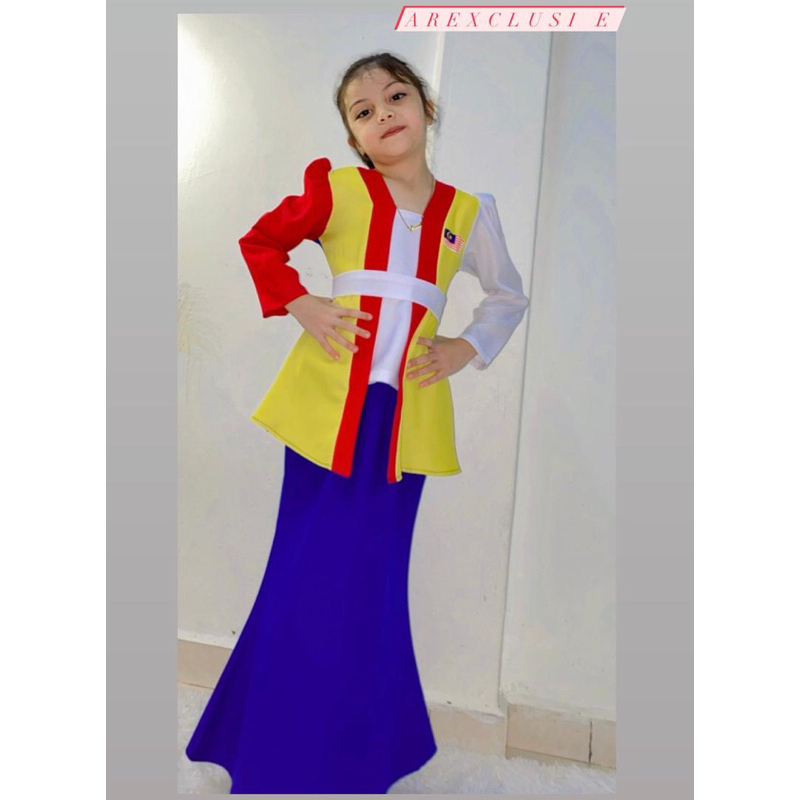 kebaya puteri merdeka or gril 2024 | Shopee Malaysia