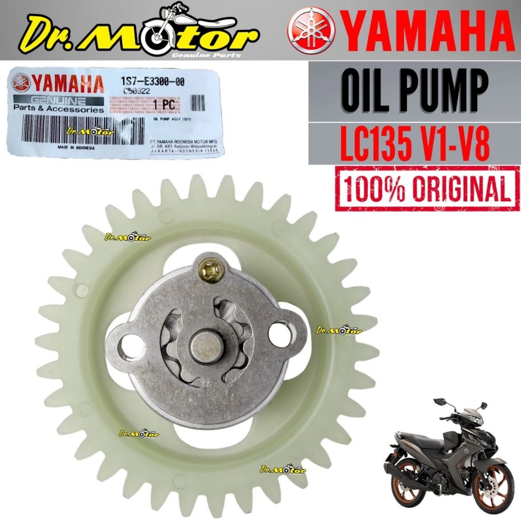 LC 135 LC135 V1-V8 5S 5 SPEED Oil Pump Assy With Gear Oil Pamp Enjin ...
