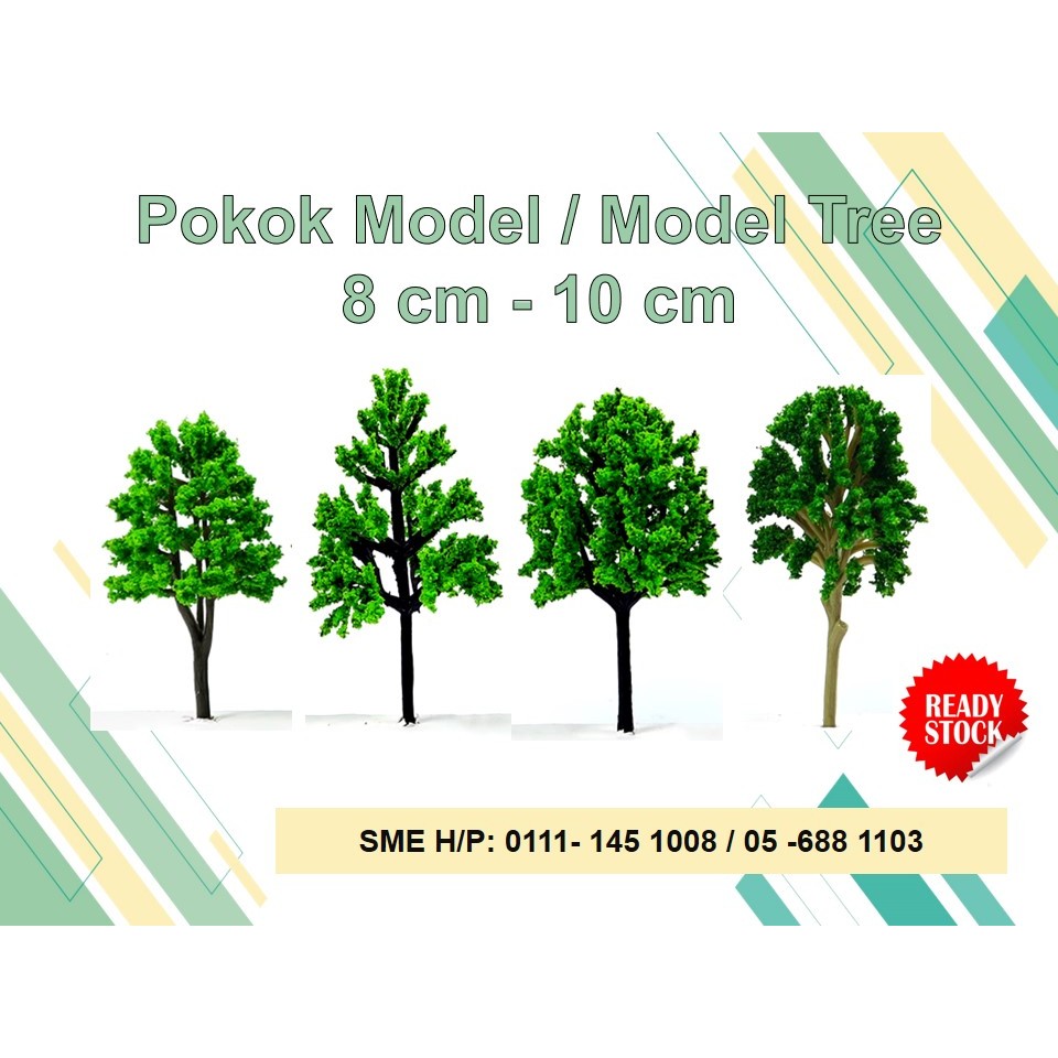 Landscape Architecture Tree/Pokok Model/Model Tree 8cm to 10cm 模型树 ...