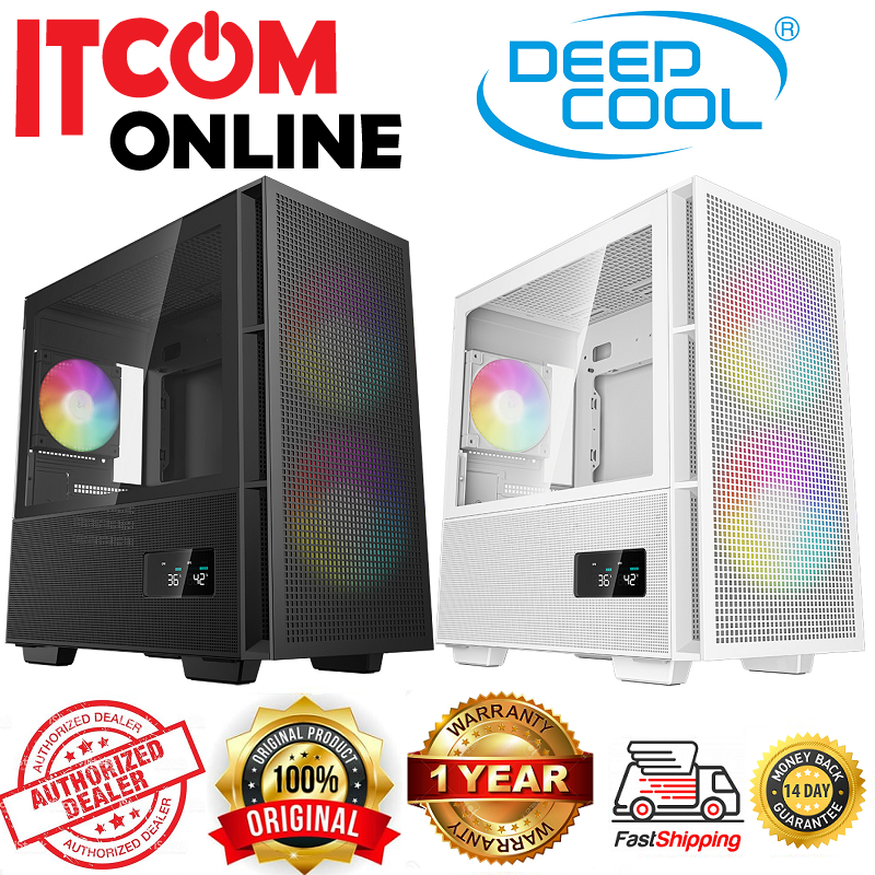 DEEPCOOL CH360 DIGITAL TG MATX CASING (R-CH360-BKAPE3D-G-1/R-CH360 ...