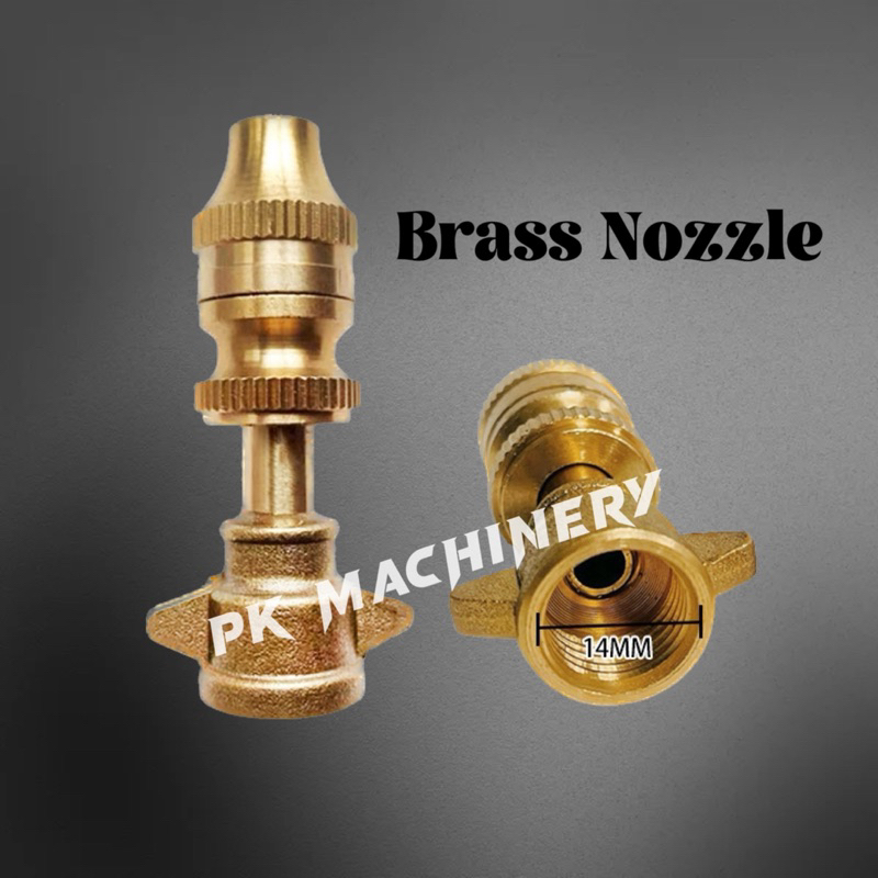 Misting Nozzle Agricultural Sprayer Brass Missile Nozzle Adjustable ...