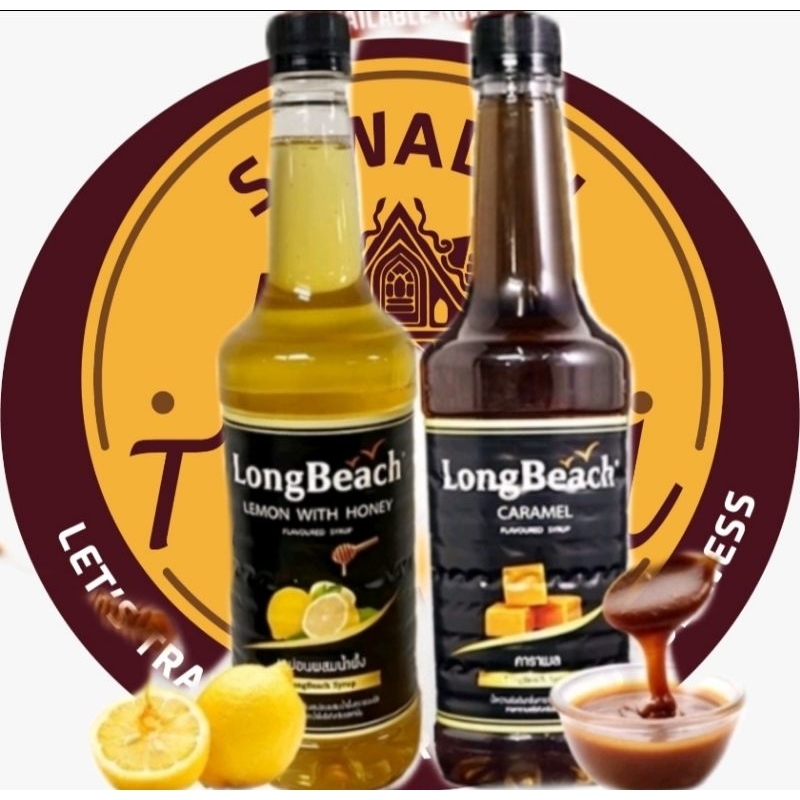 Long Beach Syrup 740ml Long Beach Caramel Syrup Long Beach | Shopee ...