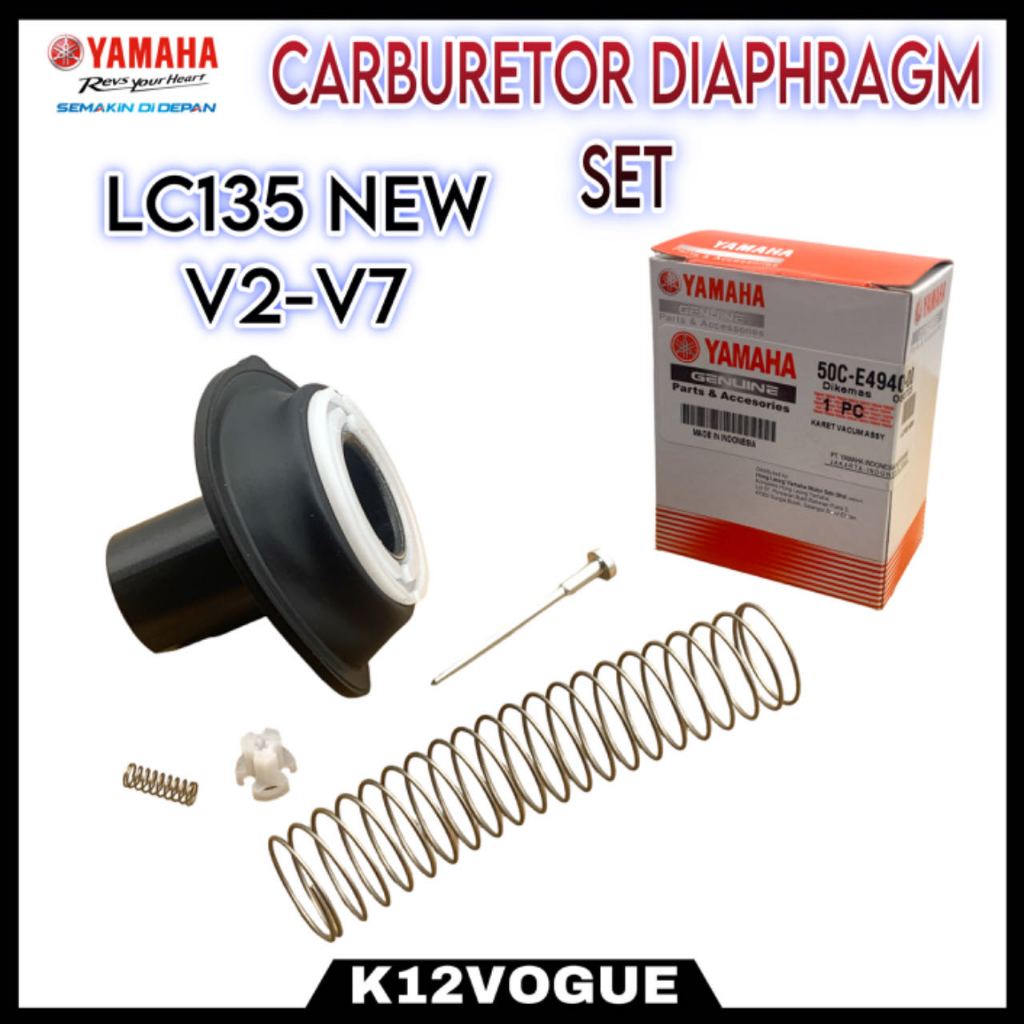 YAMAHA LC135 NEW V2/V2/V3/V4/V5/V6/V7 CARBURETOR DIAPHRAGM ASSY ...