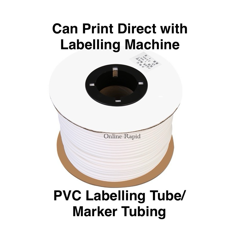 READY STOCK PVC Marking Tube Labelling Tube Label Tube Printer ...
