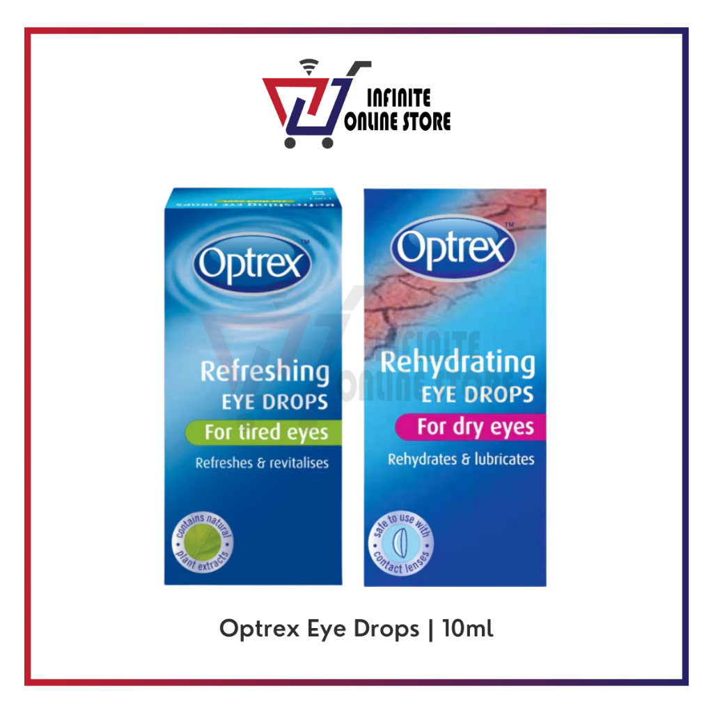 Optrex Eye Drops (10ml) (Refreshing / Rehydrating) | Shopee Malaysia