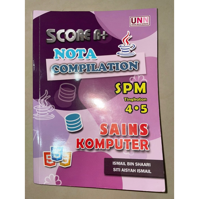 NOTA RUJUKAN SAINS KOMPUTER TINGKATAN 4&5 | Shopee Malaysia