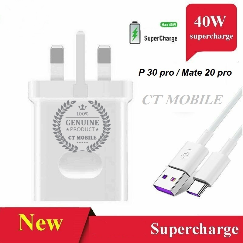 Super Fast Charging charge Adaptive Charger 10V 4A 40W 66W MAX Type-C Data Cable For Model Mate ...