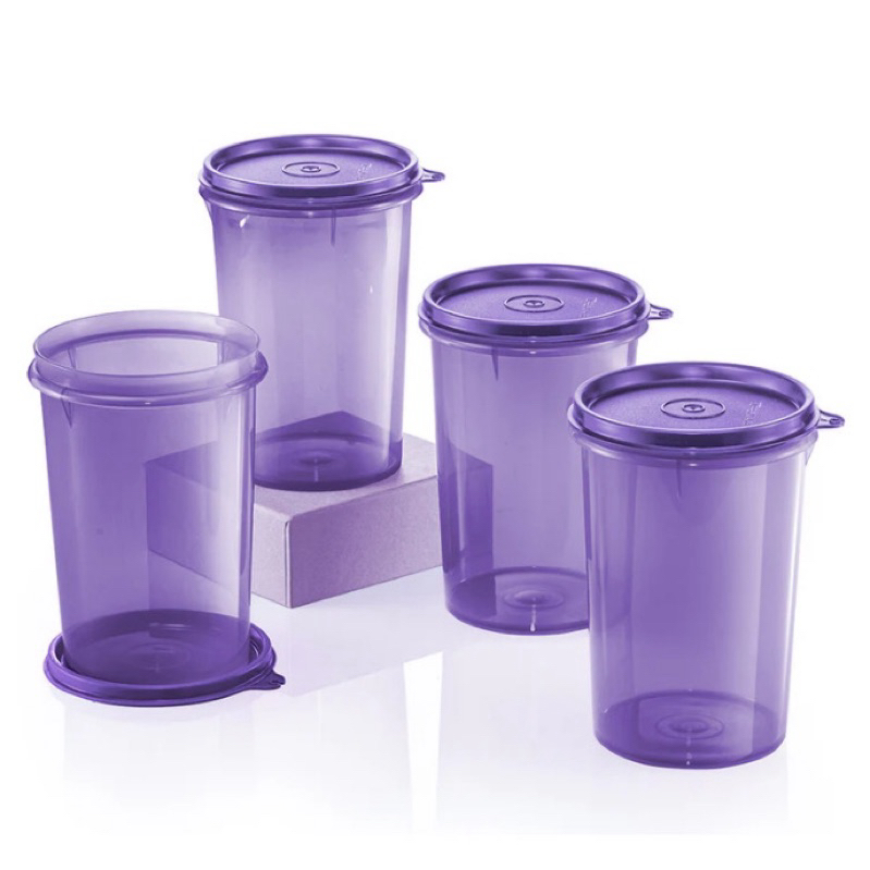 Tupperware Cherrio Quad 1L (4pcs) | Shopee Malaysia