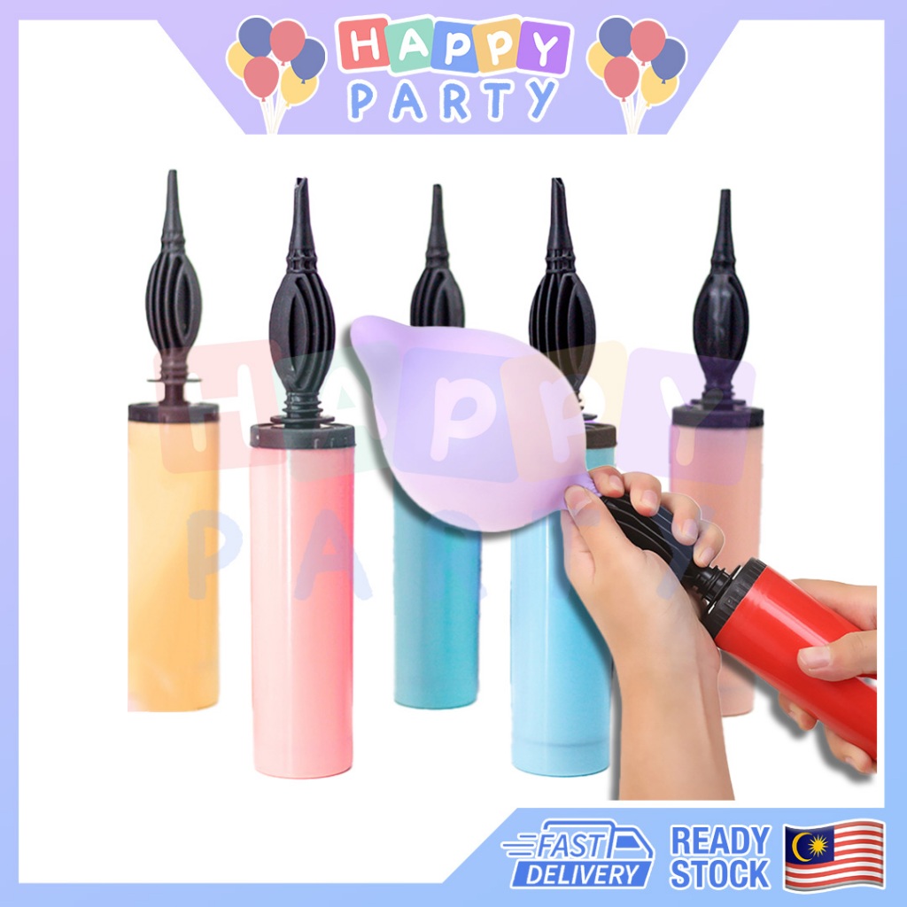 🎈READY STOCK🎈Hand Pump Manual Balloon Air Pump Birthday Party Balloon ...