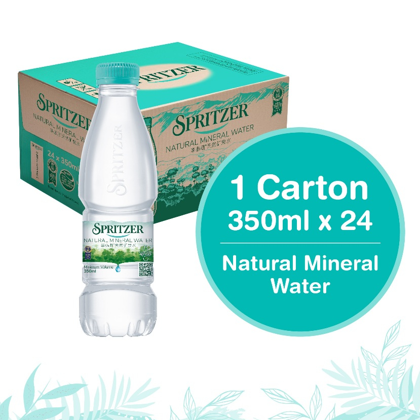 0.35L x 24 Spritzer Natural Mineral Water - Icon | Shopee Malaysia