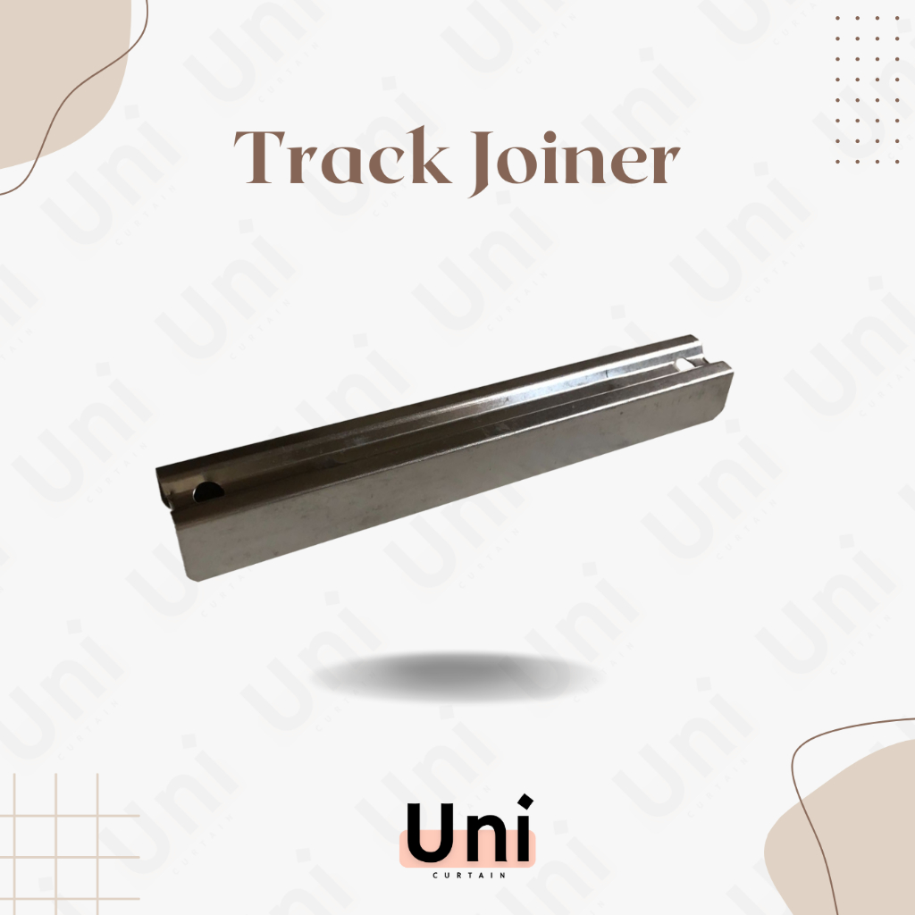 Uni Track Joiner/Curtain Track Connector | Curtain Accessories | Shopee ...