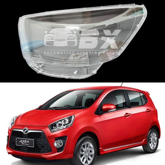 Perodua Axia Se Advance / G Spec 14-22 (Projector) Headlamp Cover Lens ...
