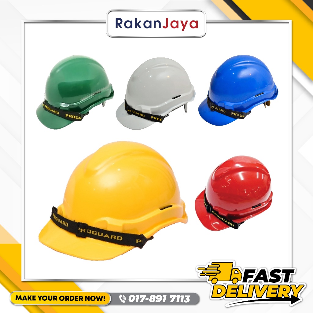 PROGUARD SAFETY HELMET (SIRIM) ABS | Shopee Malaysia