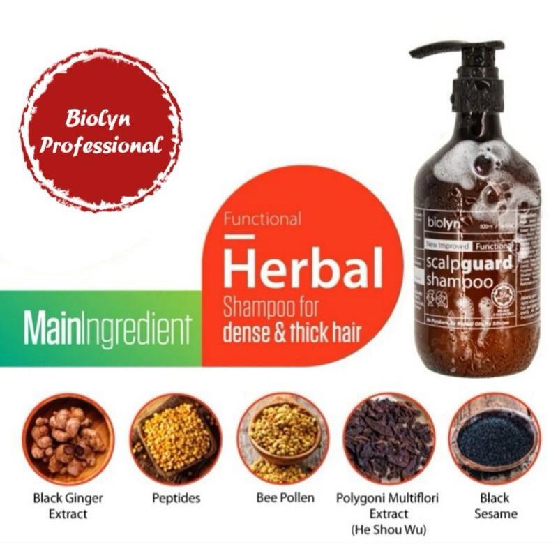 BIOLYN HAIR GUARD SHAMPOO 500ml | Shopee Malaysia