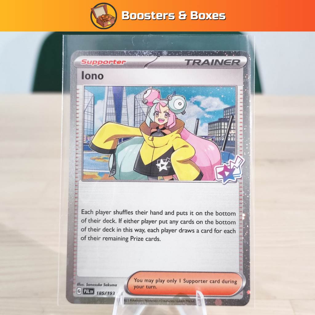 Iono (185/193) (Cosmos Holo) [Promo Cards] | Shopee Malaysia