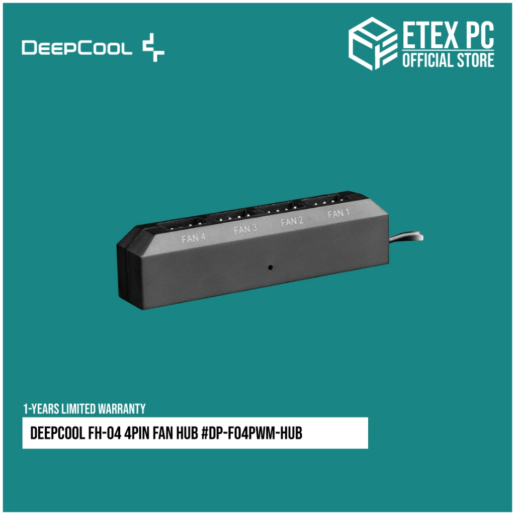 DeepCool FH-04 4Pin Fan Hub # DP-F04PWM-HUB | Shopee Malaysia
