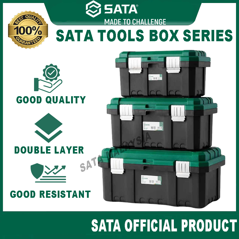 SATA Tool Box Series High Quality Tool Box Double Layer Tool Box Two ...