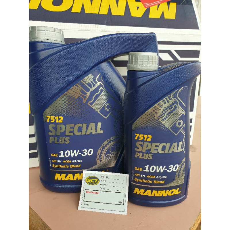 Mannol Special Plus 10w30 (5Liter=4L+1L) *100%Original Offer* Semi ...