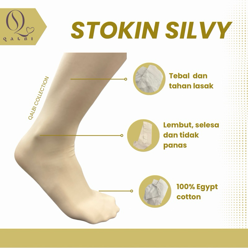 STOKIN SILVY SKIN COLOR WARNA KULIT PANJANG HINGGA LUTUT | Shopee Malaysia