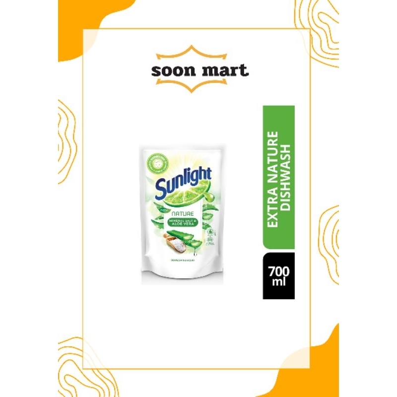 Sunlight Dishwash Liquid Refill Extra Nature (700ml) | Shopee Malaysia
