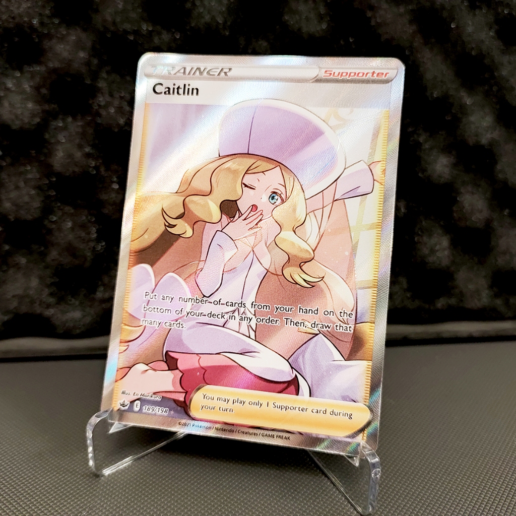 Pokemon TCG Original Caitlin (Full Art) - SWSH06: Chilling Reign ...