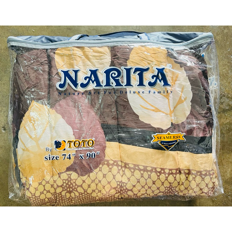 TOTO NARITA SAIZ KING Harga Borong Murah BEDDING TILAM HAMPARAN LAPIK ...